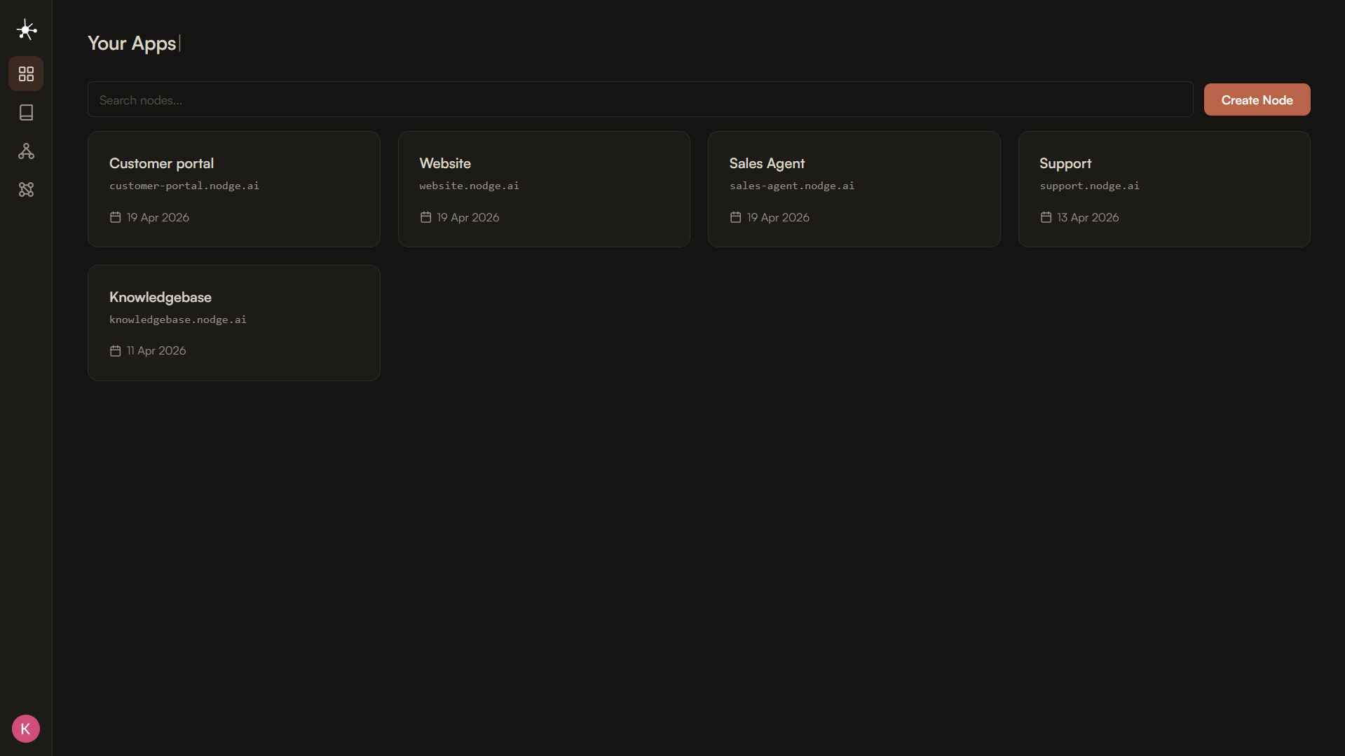 Nodge · The platform for the age of agentic engineering